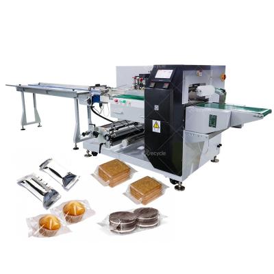 China Nitrogen Packing Machine For Food Candy Bread Horizontal Flow Wrapping Machine for sale