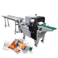 China Nitrogen Packing Machine For Food Candy Bread Horizontal Flow Wrapping Machine for sale