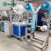 China High Speed Elastic mask making machine 3-ply Flat disposable  face mask making machine for sale