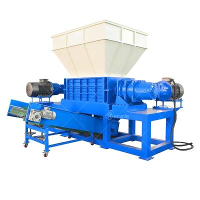 China Powerful 22kW Double Shaft Scrap Metal plastic Crusher Used Car Shell Shredding Waste Metal Shredder Machine for sale