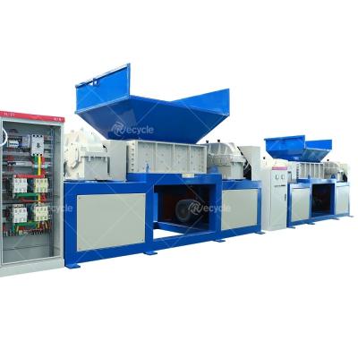China Double Shaft Plastic Shredder Machine for 60T/H Max.Production Capacity in Industrial for sale