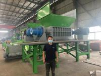 China Multifunctional Waste Material Shredder PET Bottle Plastic Pipe Fast Crusher Machine for sale