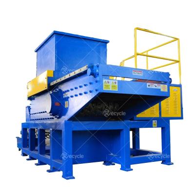 China High Quality Mini Waste Plastic Crushing Machine Film Waste Plastic Pet Pp Pe Pallet Drum Double Single Shaft Shredder Machine for sale