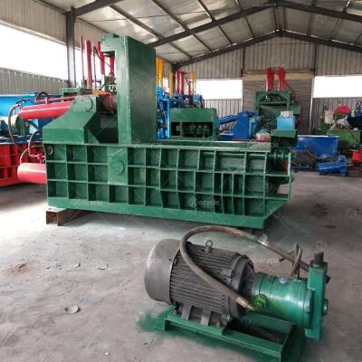 China Scrap Cardboard Baling Press Automatic Waste Compactor Hydraulic Metal Baler Machine for sale