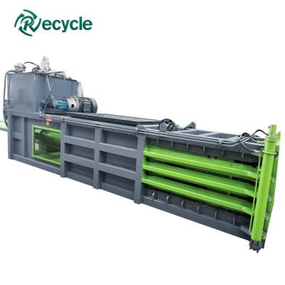 China Easy Operation Customized Plastic Bottle Baler Machine for Waste Paper Bailing Machine for sale