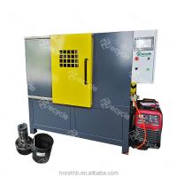 China 1-2 pcs Capacity Scrap Fridge Compressor Shell Plasma Cutting Machine for Recycling for sale