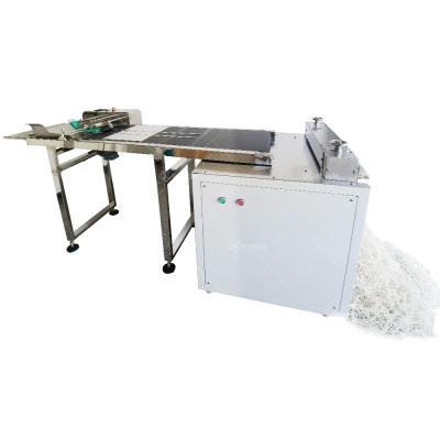 China Crinkle Filler Paper Machine Shredder Crinkle Paper Straight Paper Shredding Machine for sale