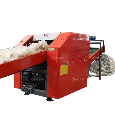 China Customer's Requirement Fishing Net Shredding Machine for Soft Material Fabric Cutting for sale