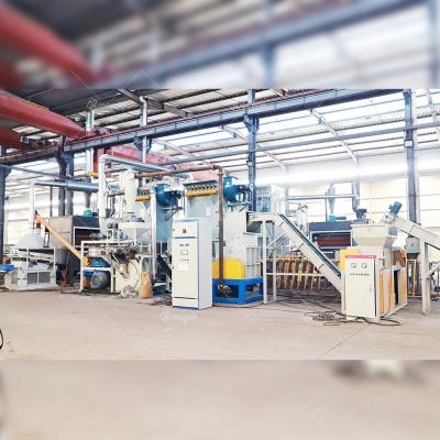 China Automatic Solar Panel Separating Machine Solar PV Module Recycling Line for sale