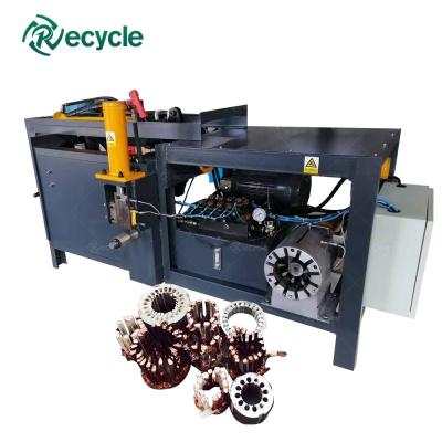 China Scrap Motor Rotors Cutting Machine for Waste Electric Motor Stator Dismantling Recycling for sale
