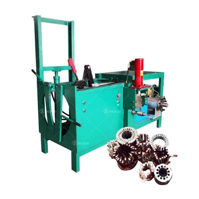China High Purity Copper Wire Recycling Machine For Scrap Motor Stator Disassembly Waste Motor for sale