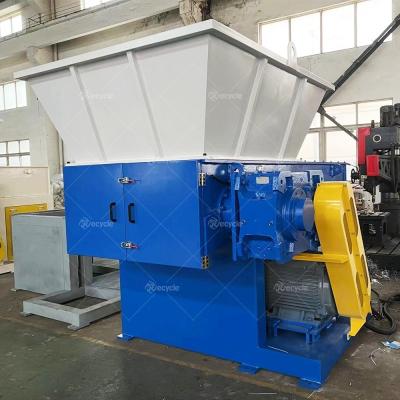 China Advantageous Single Shaft Shredder for Automatic Waste Wood Pallet Board Recycling for sale
