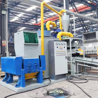 China Factory Direct Supply To Copper Cable Wire Granulator Wire Shredder Recycling Granulator Granulating Machine For Sale for sale