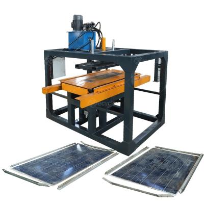 China High Efficiency Solar Panel Recycle Machine Aluminum Frame Removing Machine for sale