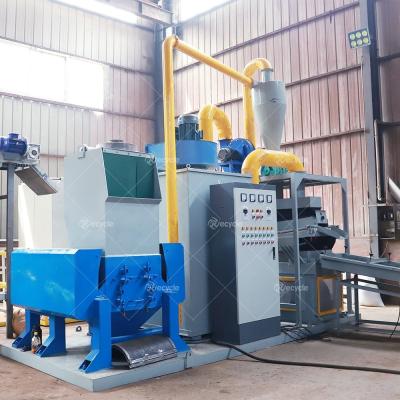 China 99.9% Purity Copper Wire 100-200kg Per Hour Scrap Copper Wire Granulator Machine 220V/380V for sale