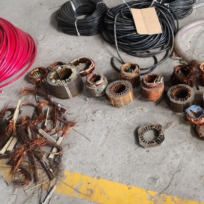 China Wire Stripping Machine Copper Scrap Wire Granulator Electric Motor Rotor Recycling for sale