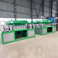 China Full Automatic Tire Shredders Machine Meeting Car Shell Recycling Standards with Ease for sale
