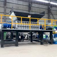 China Full Automatic Tire Shredders Machine Meeting Car Shell Recycling Standards with Ease for sale