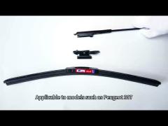 Scratch Resistant Wiper Blades High Density Rain Windscreen Wipers