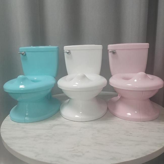 White Children's Toilet Training Seat Baby Potty Chair with Custom Logo Pass EN-71 Test