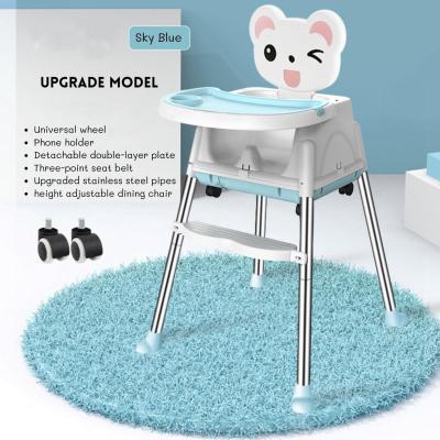China 3 In 1 Multifunctional High Chair Baby Dining Table Chair 92*65*65cm for sale