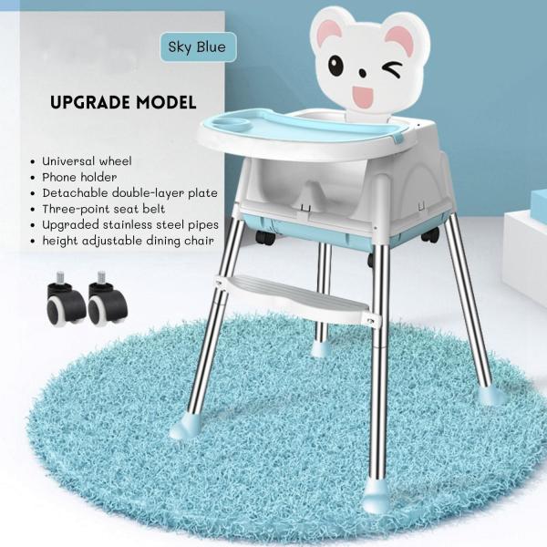 Quality 3 In 1 Multifunctional High Chair Baby Dining Table Chair 92*65*65cm for sale