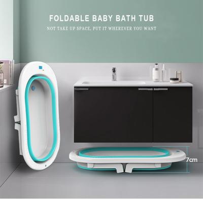 Cina Logo personalizzato vasca da bagno per bambini vasca da bagno in plastica pieghevole Eco-friendly in vendita