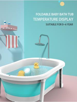 Cina Logo personalizzato vasca da bagno per bambini vasca da bagno in plastica pieghevole Eco-friendly in vendita