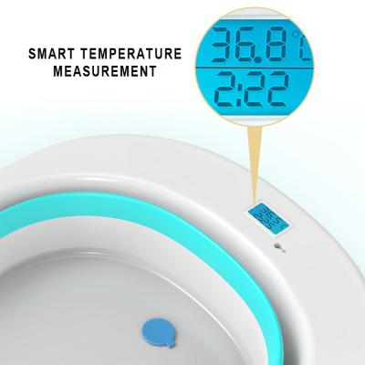 Cina 79*21cm Termometro vasca da bagno per bambini pieghevole di dimensioni aperte incluso in vendita