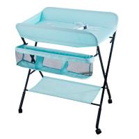 China OEM Foldable Diaper Changing Table With Adjustable Height Nursery Organizer for sale