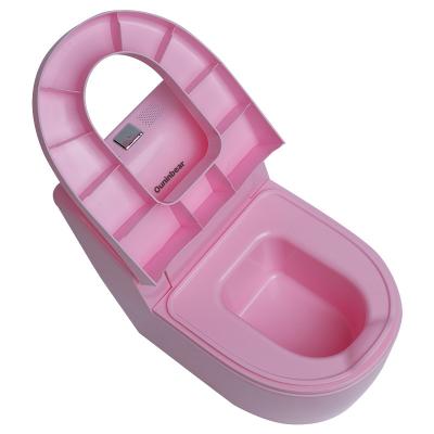 Cina Sedile di addestramento rosa per bambini per la cottura ecocompatibile con certificazione EN-71 in vendita