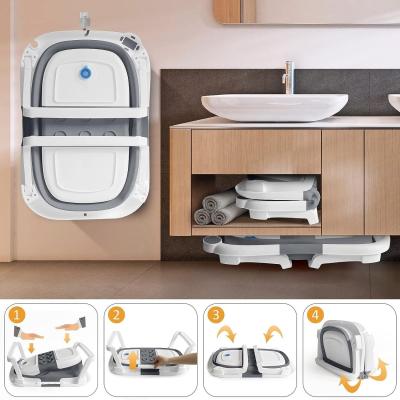 Cina Anti muffa vasca da bagno per neonati vasche da bagno pieghevoli 60,5*43*20,5cm in vendita