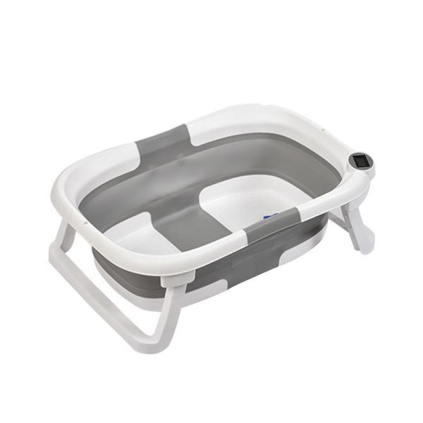 Quality Anti Mold Newborn Baby Bathtub Set Collapsible Bath Tubs 60.5*43*20.5cm for sale