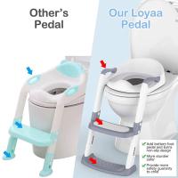China Custom Logo Step Up Potty Training Seat Comfortable for sale