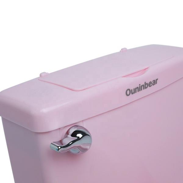 Quality Pink and White Baby Potty Toilet with Customized Logo EN71 Certified Pure Color for sale