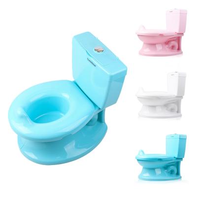 中国 EN71 認定 ベビー トイレット ポット オーダーメイド ロゴ 承認 青 ピンク 白 純色 トイレット トレーナー 販売のため