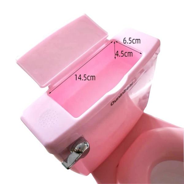 Quality Pink and White Baby Potty Toilet with Customized Logo EN71 Certified Pure Color for sale