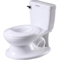 China OUNINBEAR Handle Button Baby Potty Toilet with Solid Pattern Type and Certification for sale