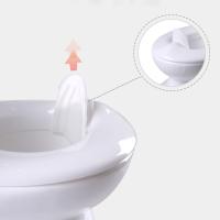 China OUNINBEAR Handle Button Baby Potty Toilet with Solid Pattern Type and Certification for sale