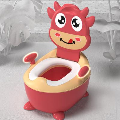 China Kleurrijke, tekenfilmkoeien-baby-trainingspot met EN71-testcertificaat Te koop