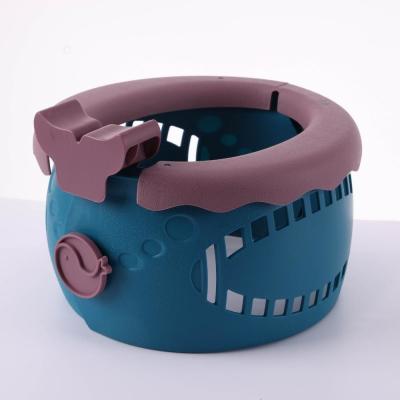 China Solid Serenity Blauw Sakura Roze Baby Toilet Potty Seat in PP TPE Bulk Packaging 24pcs/Carton Te koop