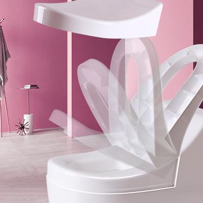 China Cradle Style Infantil Toilet Potty Impresión Patrón Unisex Bebé Pot con Certificado de Prueba EN71 en venta