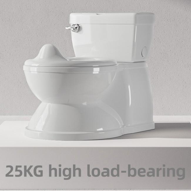 White Children's Toilet Training Seat Baby Potty Chair with Custom Logo Pass EN-71 Test