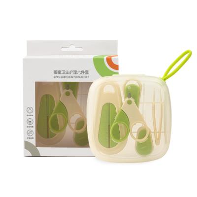 Cina Logo personalizzato Multifunzionale Portatile Durable Baby Nail Clippers Kit Baby Grooming Set per Baby Boy Girl in vendita