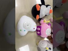Neues Baby Sternennacht gefüllte Tierpuppe Musik beruhigender Schlaf Kinder kreatives Geschenkspielzeug