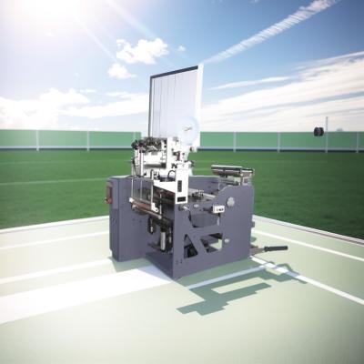 China MAX. WEB Largura 330 mm PRODUÇÃO EFICIENTE Patenteado sem parar torretas de enrolamento sem linha de velocidade REDUÇÃO de re-enrolamento à venda