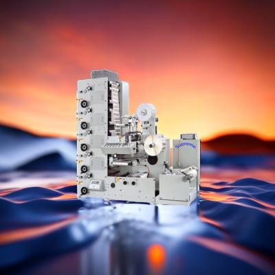 China Depende das cores e das funções O que é a impressão flexível de rótulos, a máquina de impressão flexível de rótulos, a impressão flexível de rótulos à venda