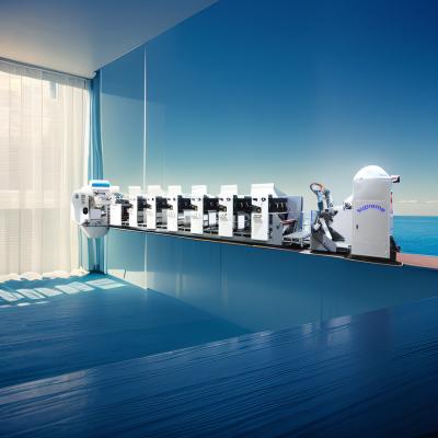 Китай Напечатайте этикетки с помощью машины FLEXO LABEL PRINTING - FLEXOGRAPHIC HIGH-SPEED LABEL продается