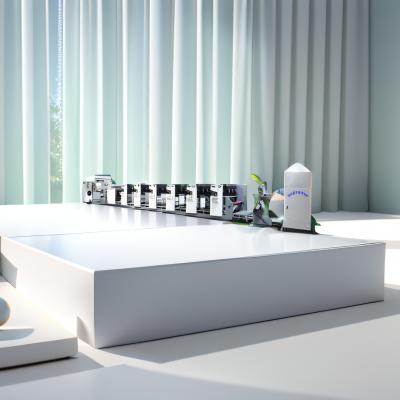 Китай Напечатайте этикетки с помощью машины FLEXO LABEL PRINTING - FLEXOGRAPHIC HIGH-SPEED LABEL продается