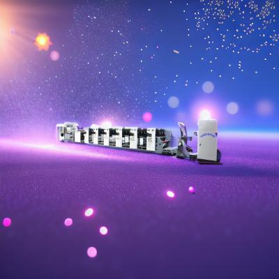 Китай 25 мм Машинная толщина горизонтальный тип флексо печатная машина с плиткой типа лепестков установки для эффективной работы продается